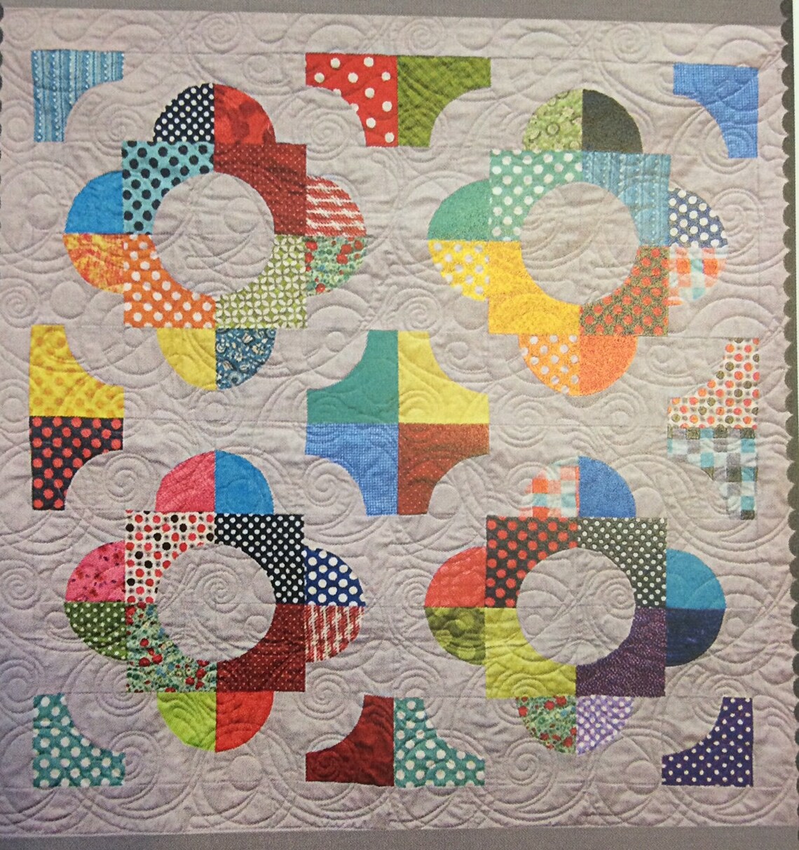 STPQ1 Arabesque Quilt Pattern paper | Etsy