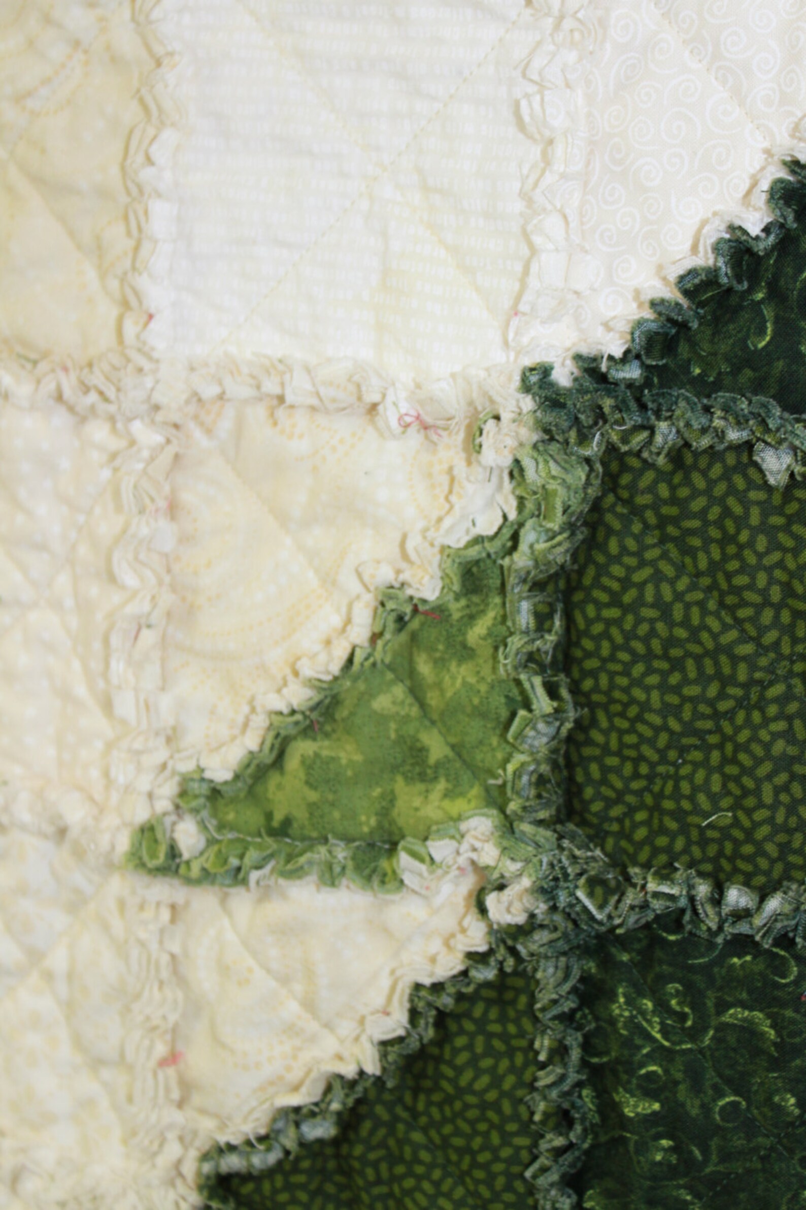 STPQ5 Christmas Tree Rag Quilt Pattern (paper) - Etsy