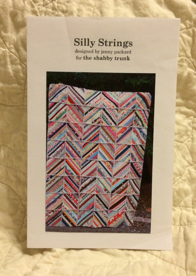 STPQ21 Silly Strings Quilt Pattern (paper) - Etsy