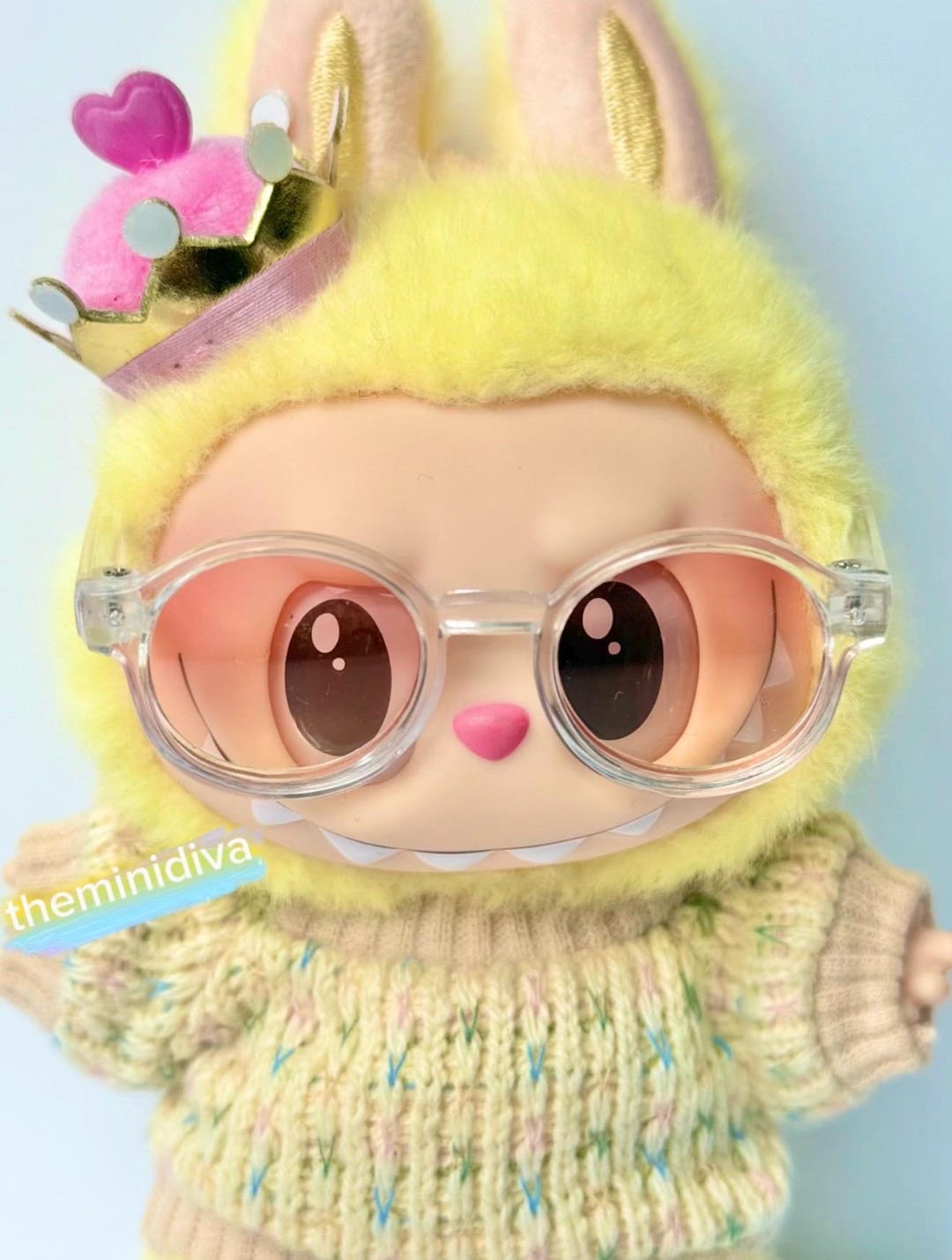 Labubu Sunglasses, Gradient Sunset - Etsy