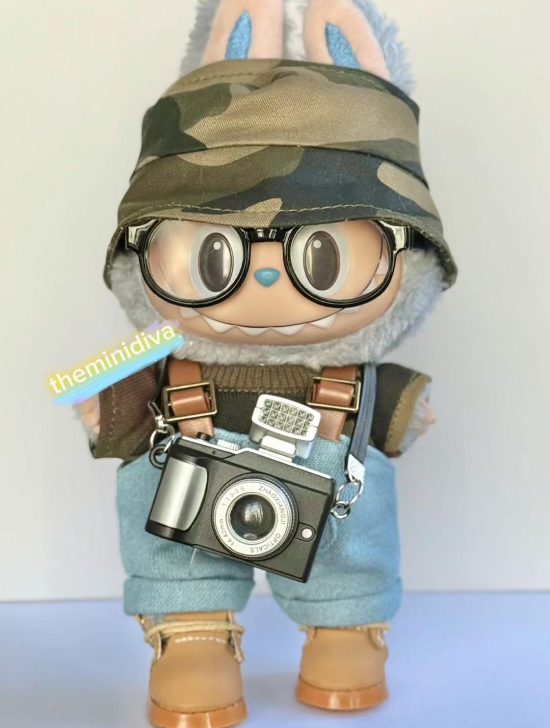 Labubu Clothes Overalls Jumpers Labubu Outfits Farmhouse Chic Denim ...