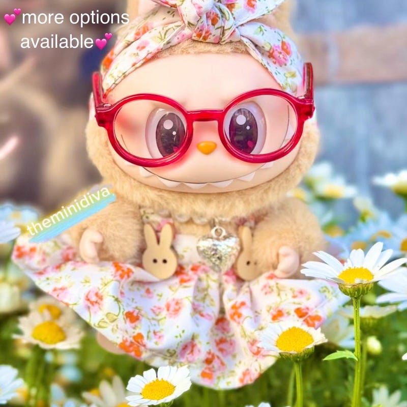 Pink Labubu Doll - Etsy