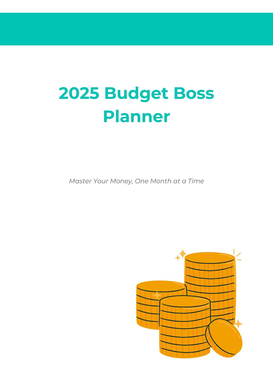 2025 Budget Boss Planner Printable - Take Control of Your Finances - Etsy