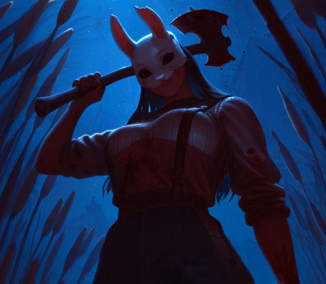 The Huntress Wall Portrait - Dead by Daylight Wall Art Poster, Horror ...