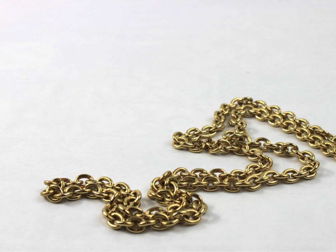 Vintage Pierre Cardin Gold Tone Chain - Etsy