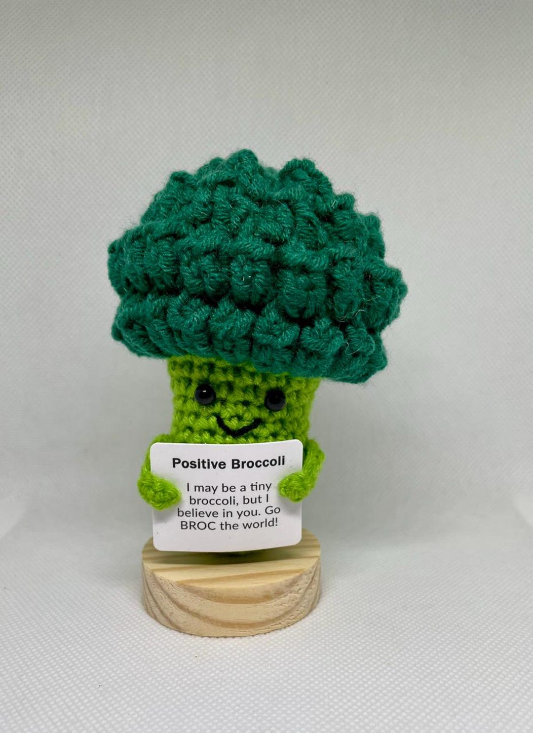 Crochet Broccoli Plush, Tiny Amigurumi Veggie, Desk Buddy Gift - Etsy