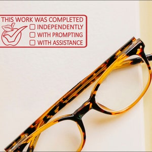 Teacher Feedback Stamp, Checklist, Work Completed, Elementary Grading ...