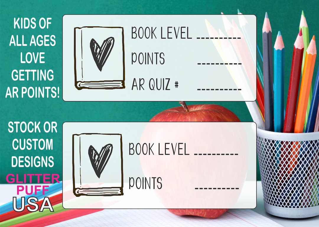 AR Accelerated Reader Teacher Stamp : AR Level Points Quiz or Custom - Etsy