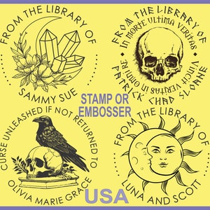 Book Embosser - Etsy