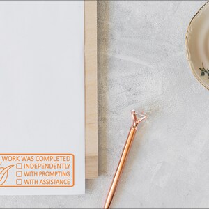 Teacher Feedback Stamp, Checklist, Work Completed, Elementary Grading ...