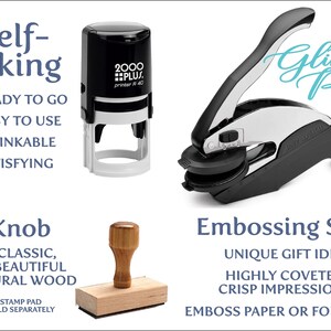 Custom Teacher Library Stamp: Self-inking, Embosser, Apple Personalized ...