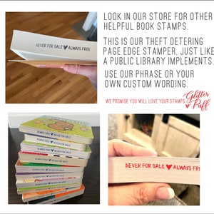 Free Library Stamp Self-inking, Book Swap Exchange Little Classroom ...