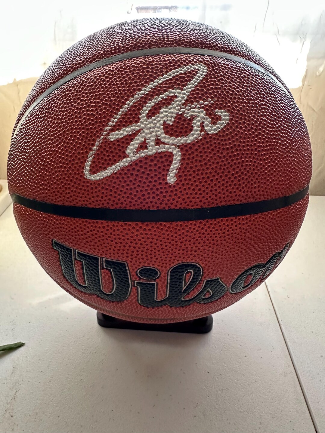 Steph Curry Signed Golden State Warriors NBA Autographed Basketball W ...