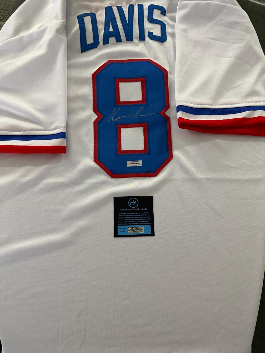 Kevin Costner Signed Crash Davis Bull Durham Bulls Autographed Custom ...