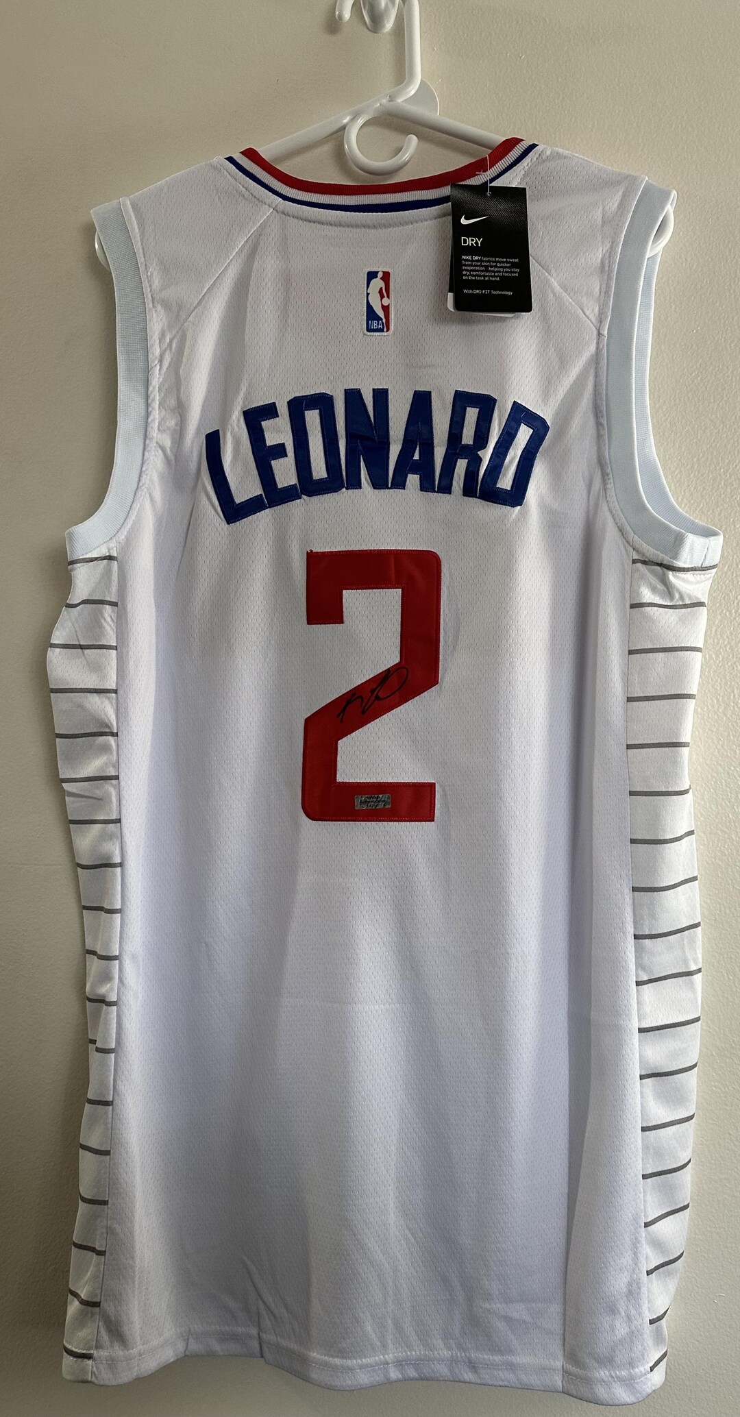Kawhi Leonard Signed LA Clippers (los Angeles) Nike Autographed ...