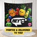 Hey Bear Sensory Backdrop With Logo and Birthday Dancing Fruit ...
