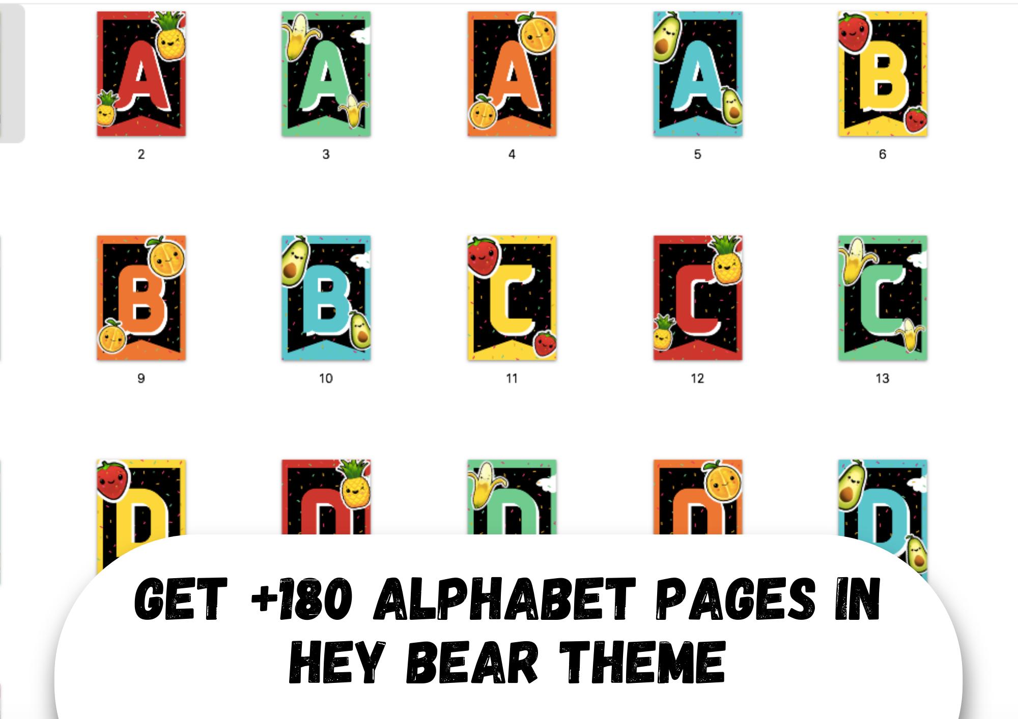 Dancing Fruit Printable Banner • Fruit-themed Birthday Party Decoration ...