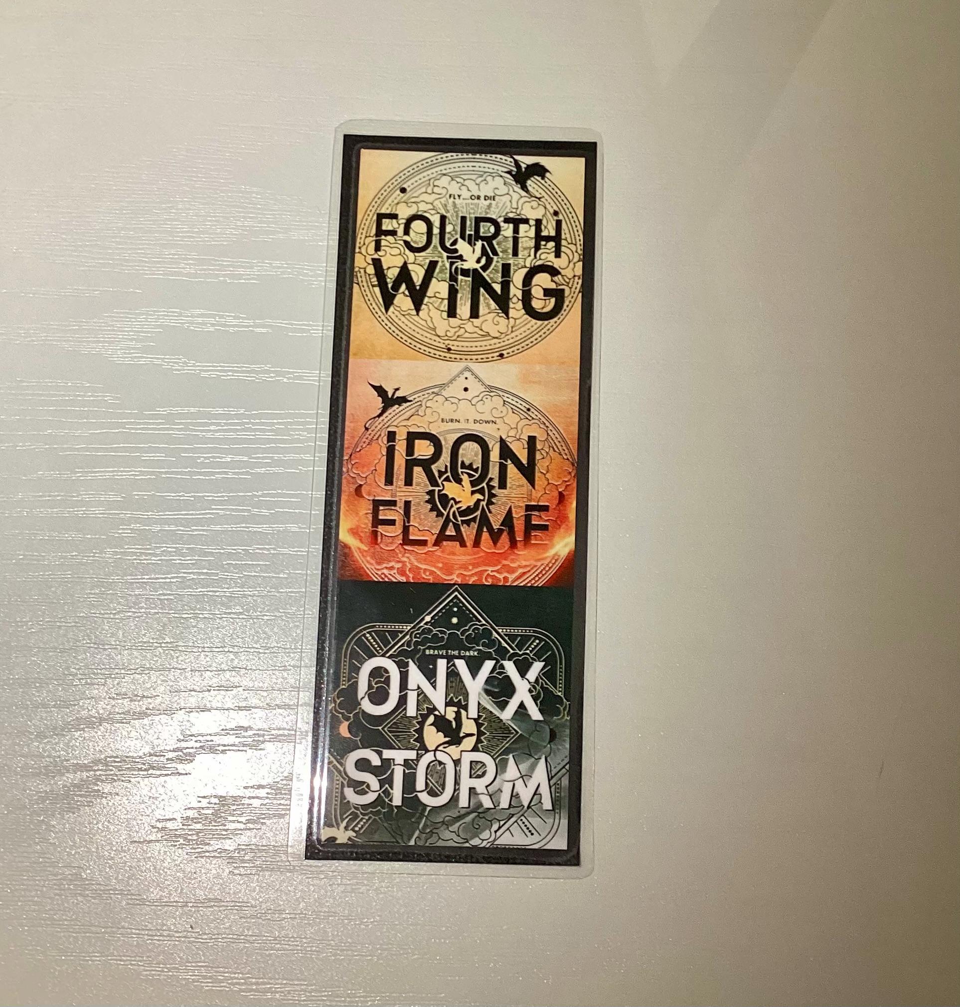 Fourth Wing Bookmarks - Etsy