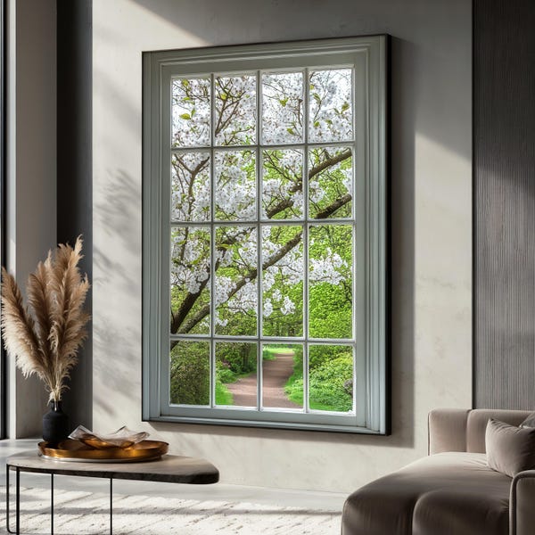 Fake Window View Mural - Etsy UK