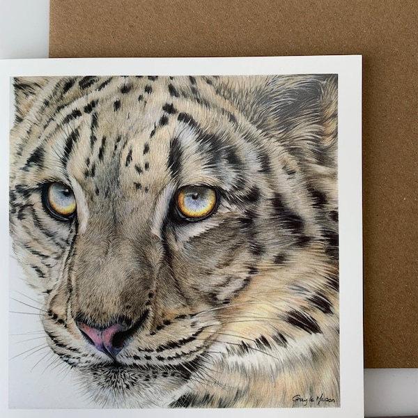 Snow Leopard - Etsy UK