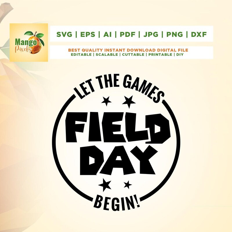 Field Day Svg - Etsy