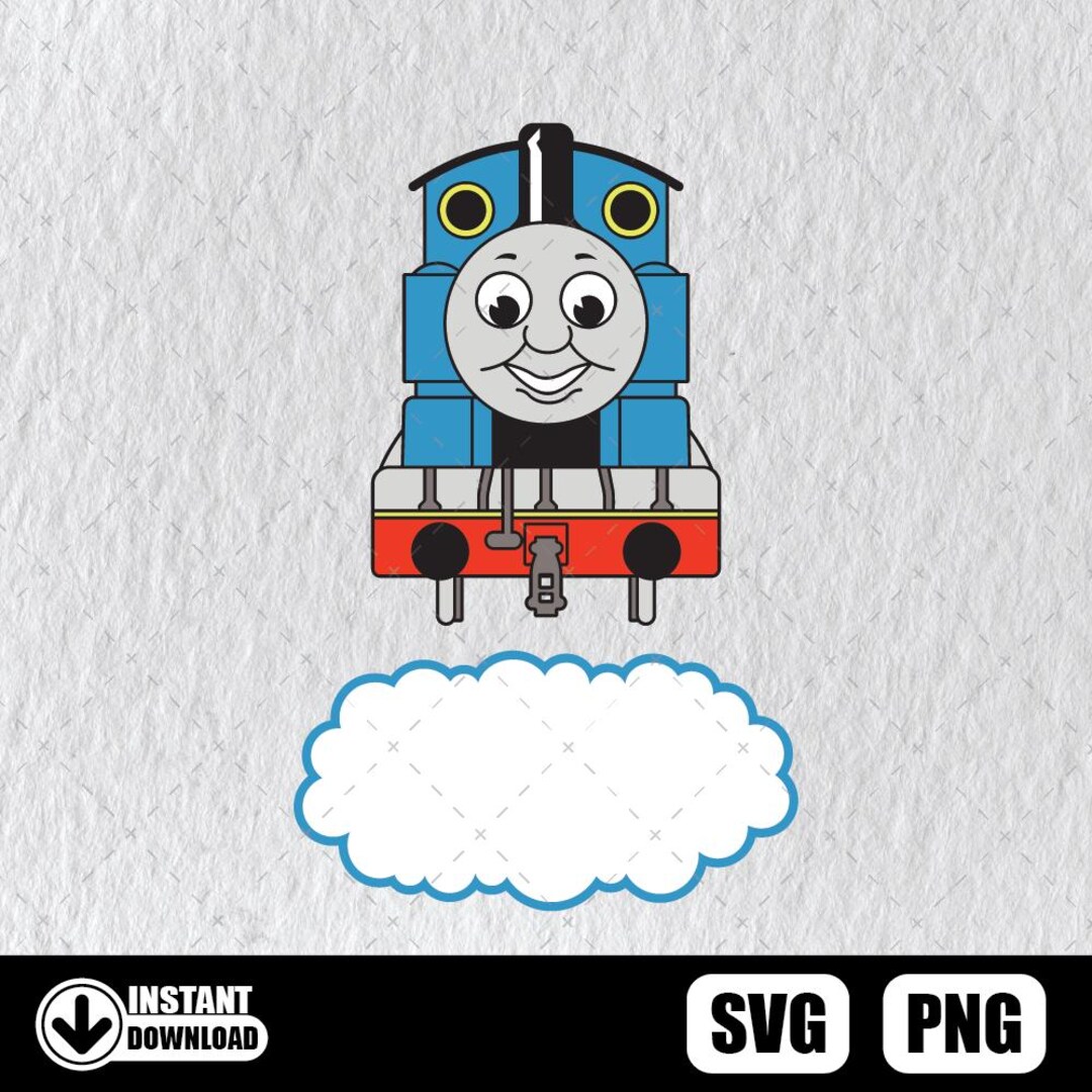 Train Svg, Locomotive Svg - Locomoti9ve Thomas Svg, Train Png Instant ...