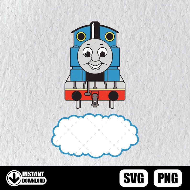 Train Svg, Locomotive Svg - Locomoti9ve Thomas Svg, Train Png Instant ...