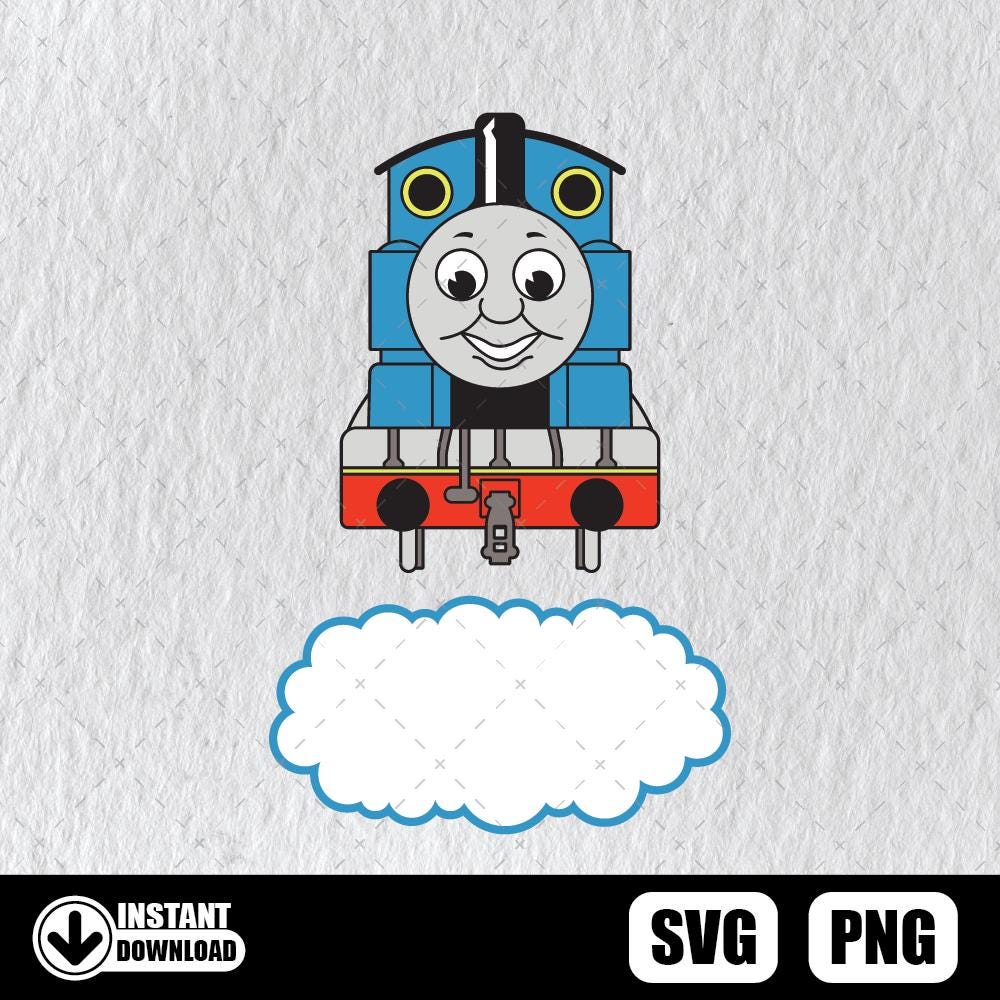 Train Svg, Locomotive Svg - Locomoti9ve Thomas Svg, Train Png Instant ...