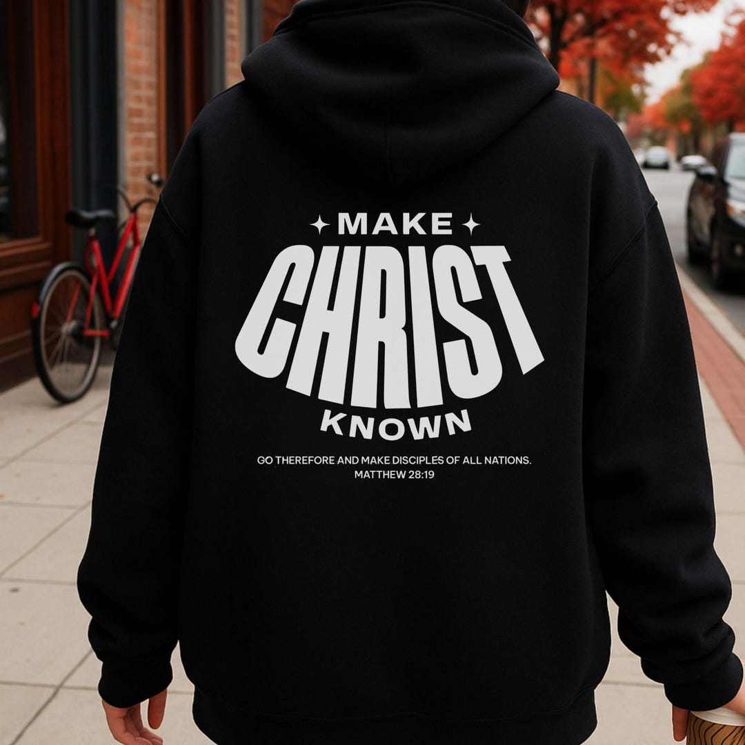 Make Christ Known PNG, Christian Shirt Sublimation, Bible Verse Matthew ...