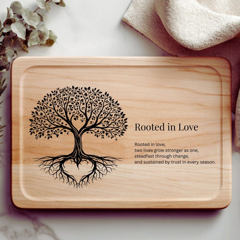 Rooted in Love SVG PNG | Tree of Life Love Quote | Wedding Anniversary ...