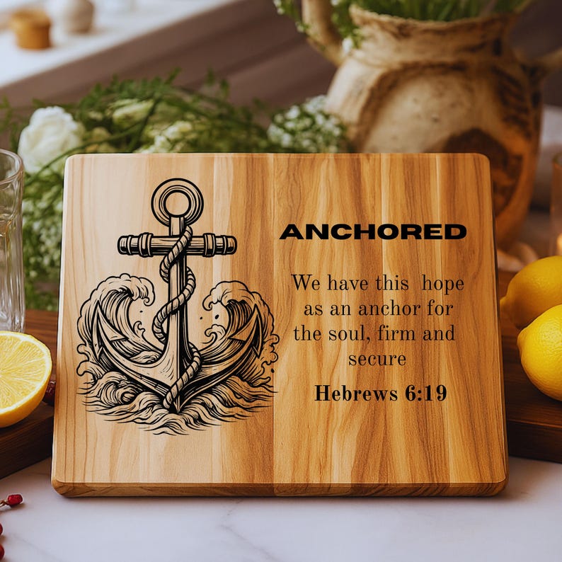 Anchor SVG Hebrews 6:19 | Hope Anchors the Soul Bible Verse SVG ...