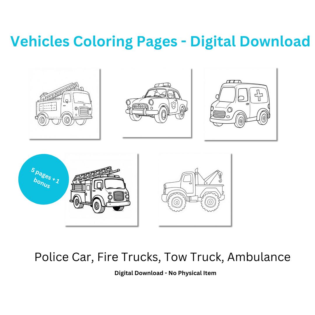 70% off Limited-truck Coloring Pages | Car Coloring Pages - Fire Truck ...