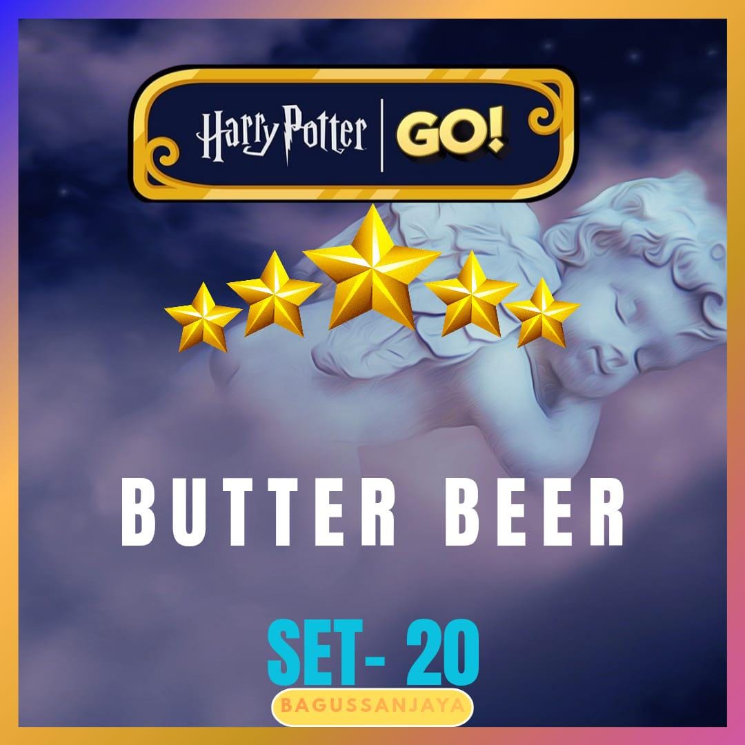 Monopoly GO Stickers Butter Beer 5 Stars Set 20, - Etsy