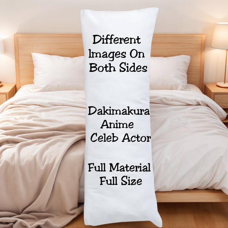Anime Body Pillows - Etsy