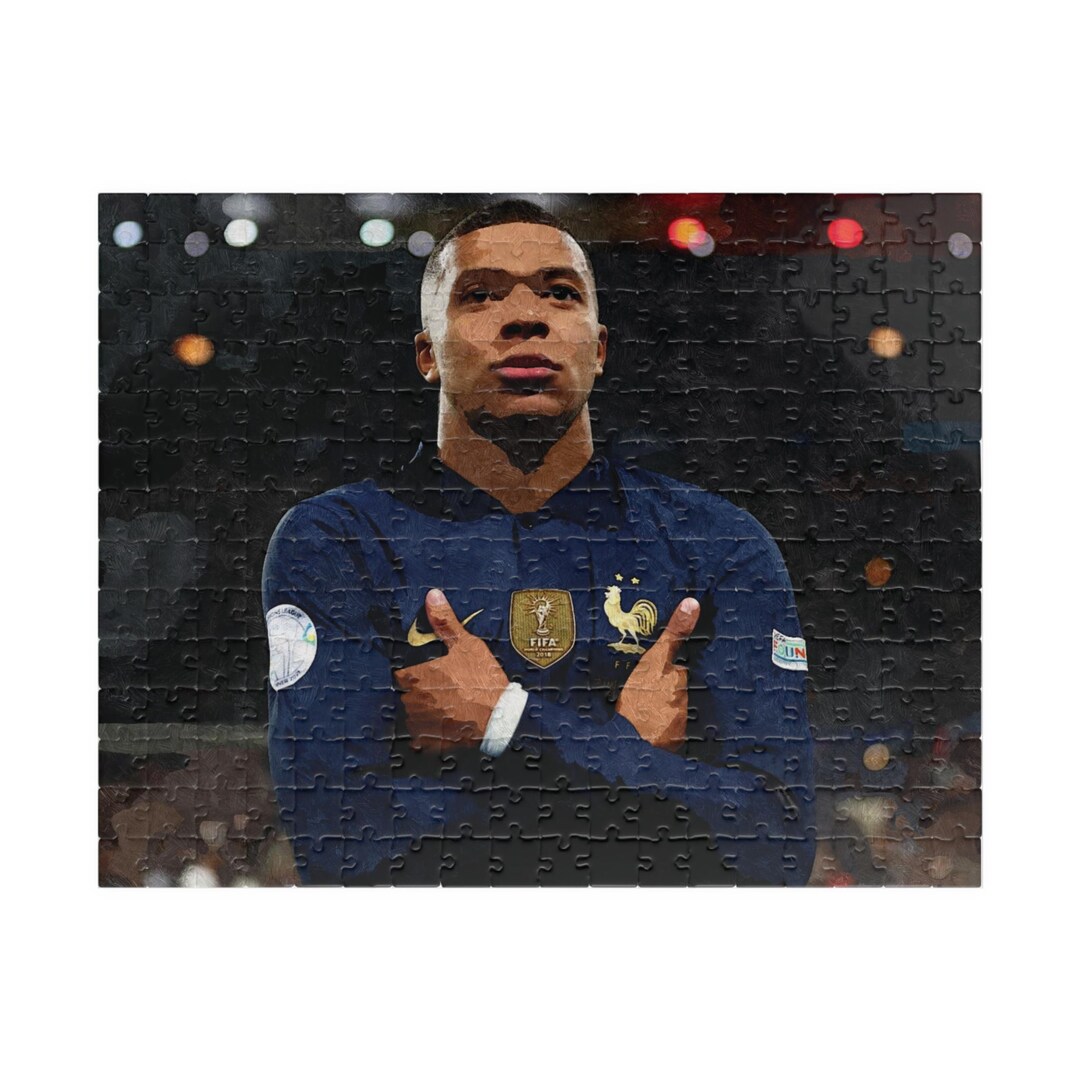 Kylian Mbappe Goal Celebration France National Team Oil Paint Puzzle - Etsy