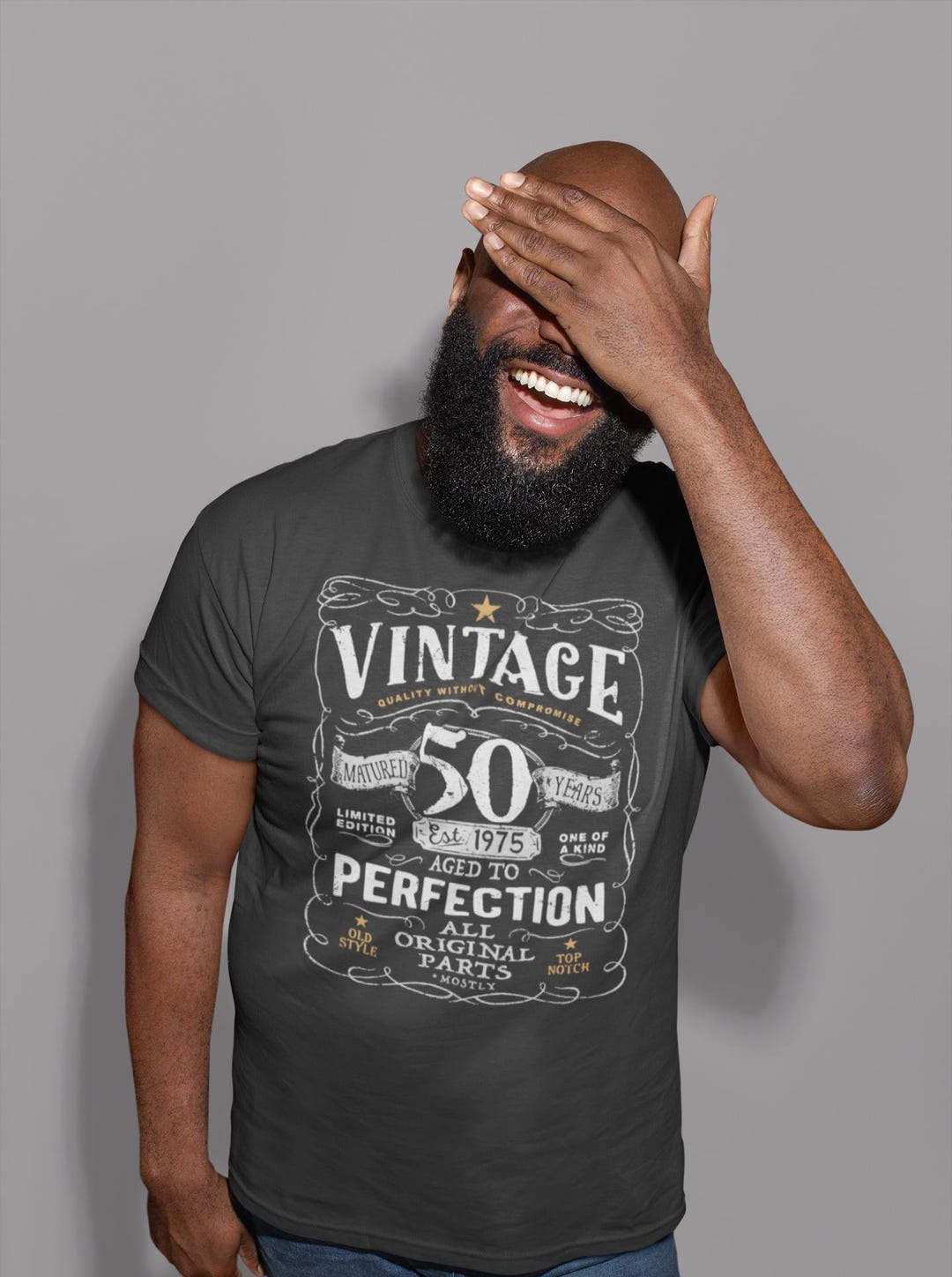 Vintage 50th Birthday Gift, Matured 50 Years Shirt, 1975 Aged to ...