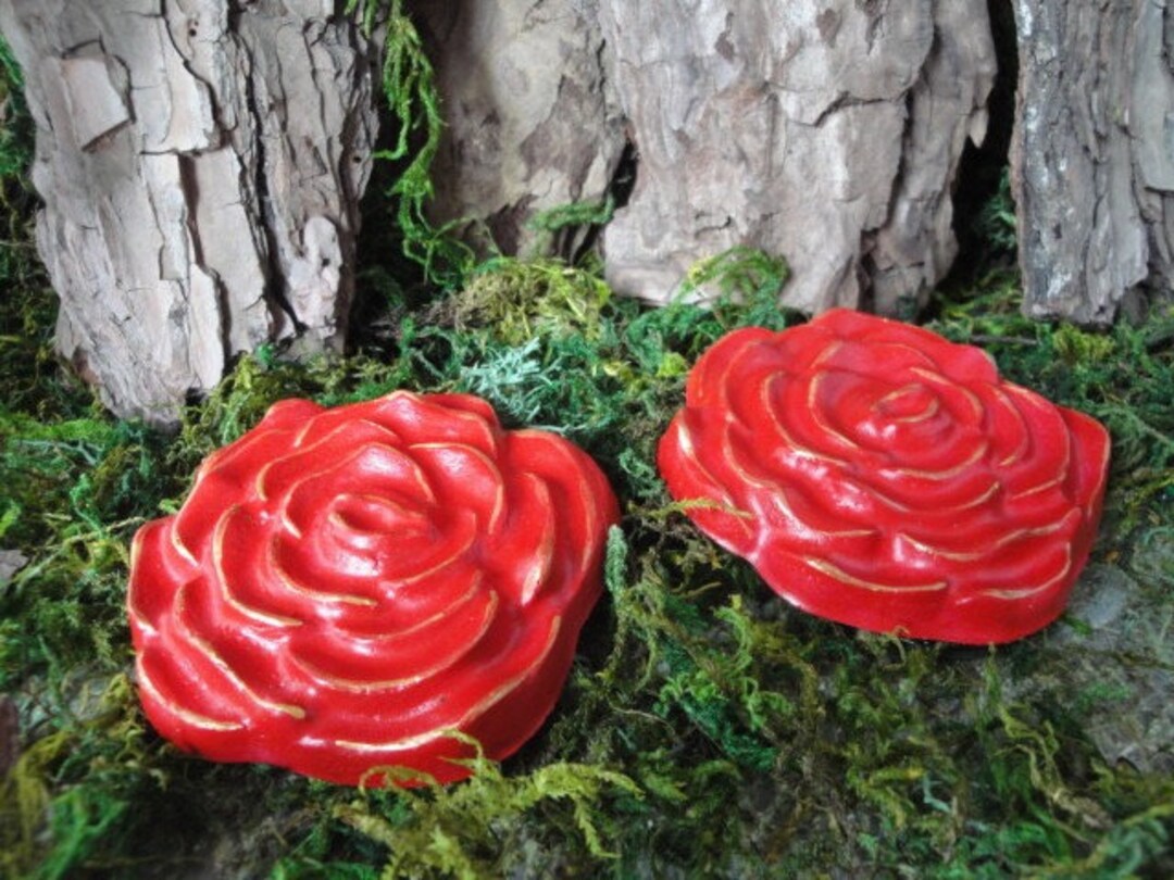 Rose Pavers to Add to Your Garden Decor and Large Garden Fairy Doors ...