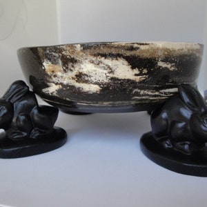 Black Rabbit Pot Feet/risers to Add to Your Garden Decor and Elevate ...