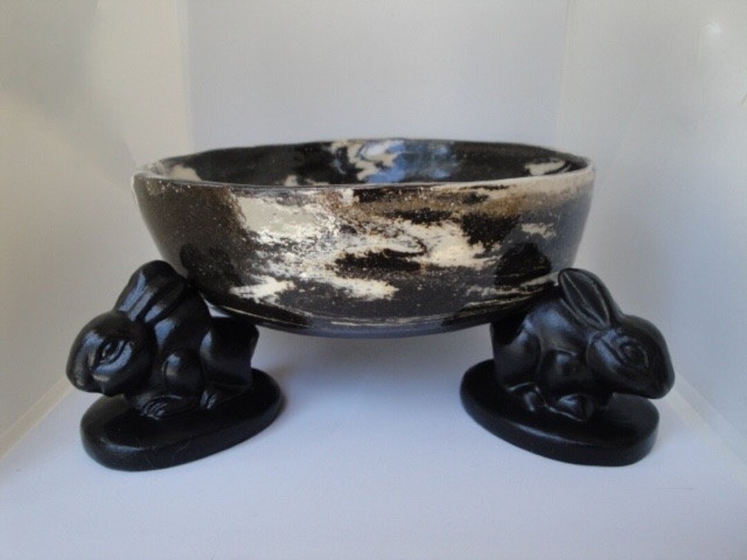 Black Rabbit Pot Feet/risers to Add to Your Garden Decor and Elevate ...
