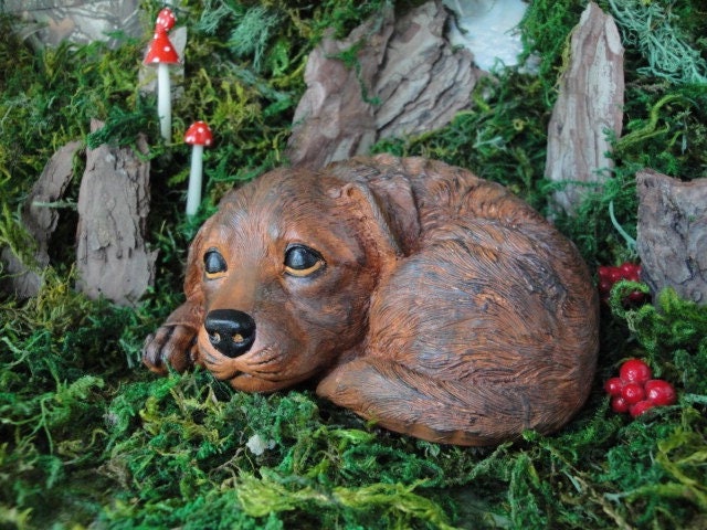 Puppy Dog Golden Retriever or Labrador Retriever Hand Cast and | Etsy