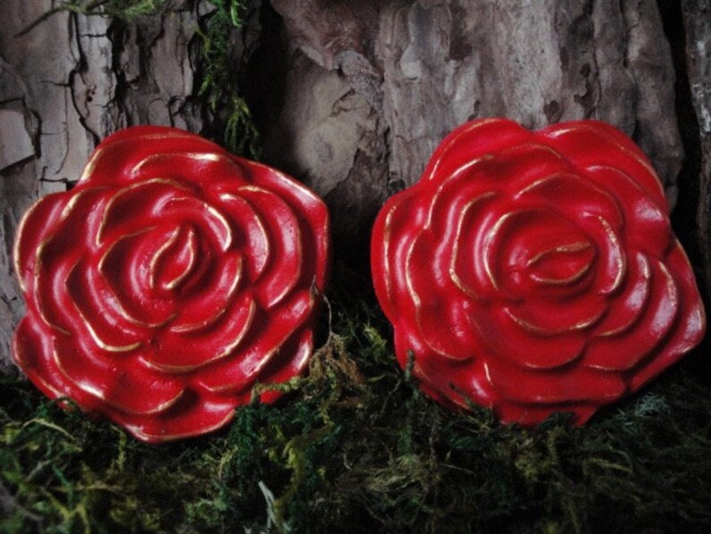 Rose Pavers to Add to Your Garden Decor and Large Garden Fairy - Etsy