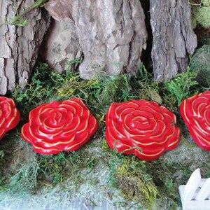 Rose Pavers to Add to Your Garden Decor and Large Garden Fairy Doors ...