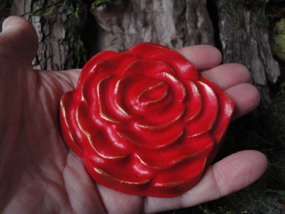 Rose Pavers to Add to Your Garden Decor and Large Garden Fairy Doors ...