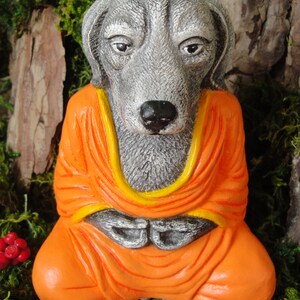 Dog Buddha, Zen Buddha Garden, Buddha Sculpture, Zen Garden, Spiritual ...