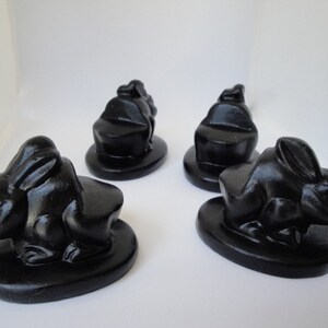 Black Rabbit Pot Feet/risers to Add to Your Garden Decor and Elevate ...