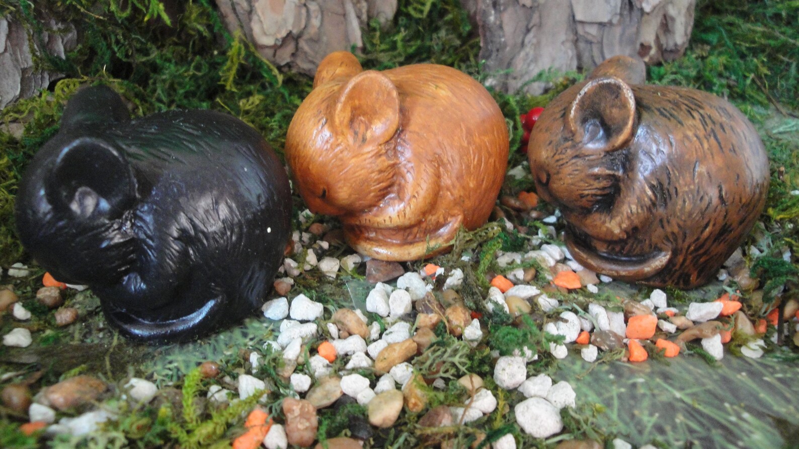 Mouse and Mushrooms Little Mouse Mouse Asleep in Garden - Etsy