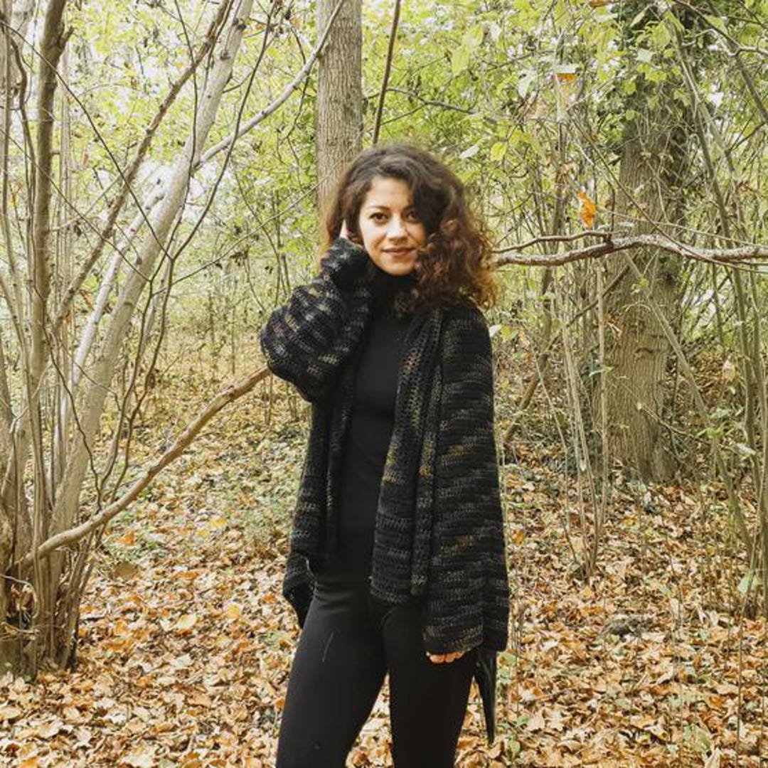Crochet PATTERN Forest Cardigan – the Crochet Pattern – Earthy Tones ...