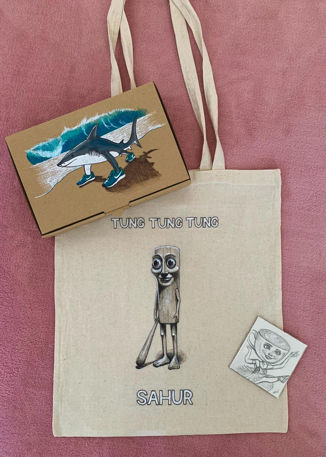 Italian Brainrot Gift Box - Tung Tung Tung Sahur Trallallero Trallallà ...