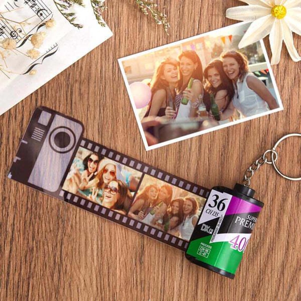 Custom Film Roll Keychain Custom Recycled Camera Roll Keychain Gifts - Etsy