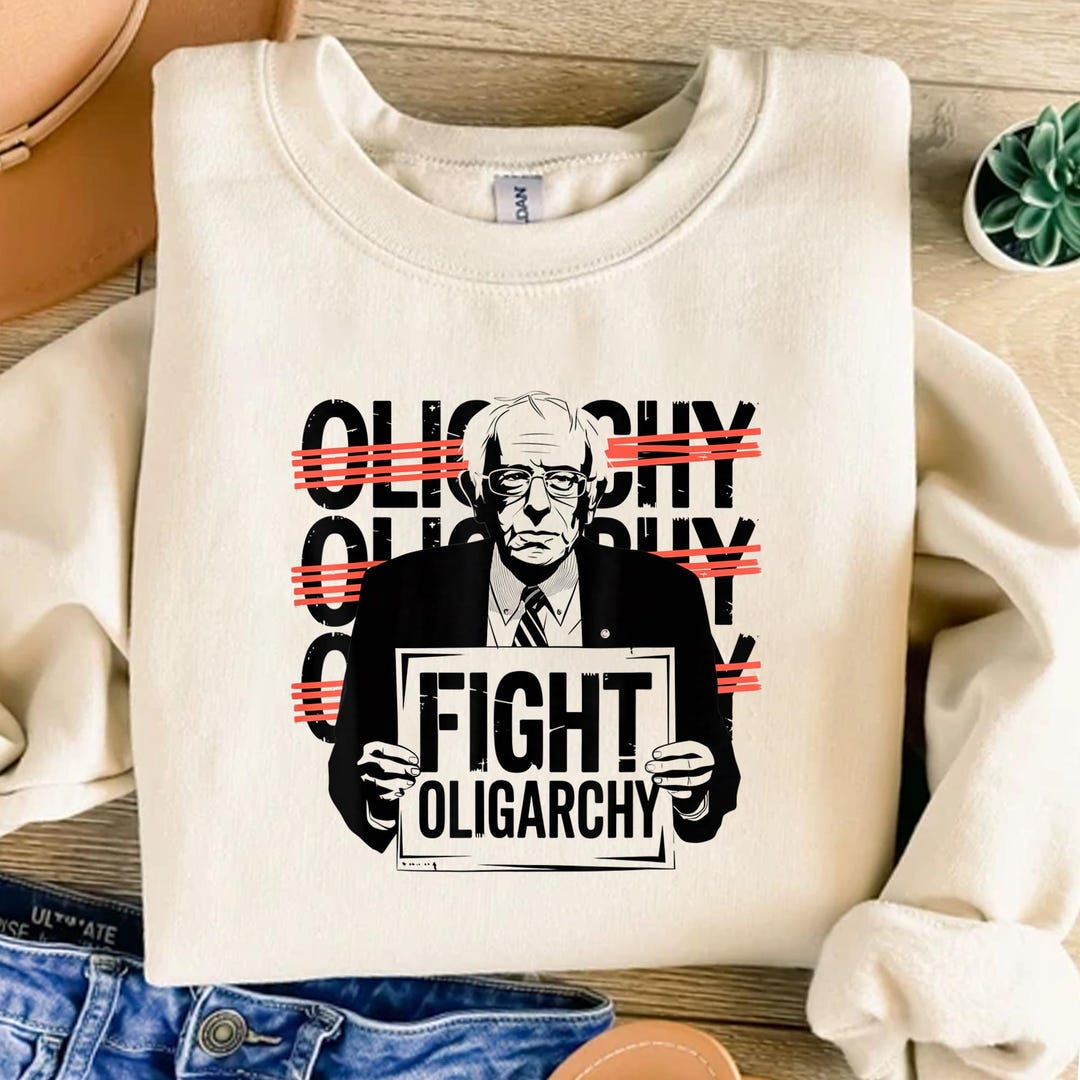 Bern Fight Oligarchy Png, Anti Trump Png,political Statement Png ...